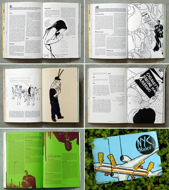 NYC RULES | Graphic design book about NYC underground culturesMega art